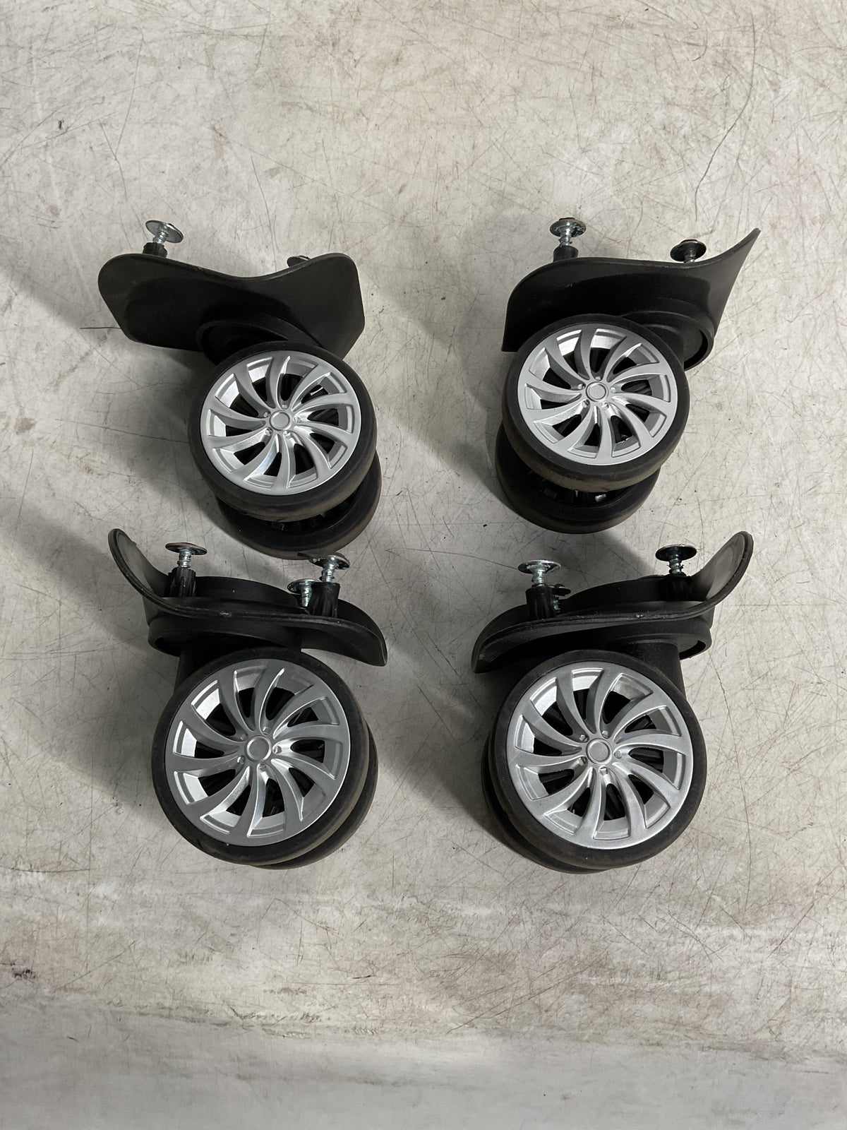Delsey Paris Margot Large Set of 4 Wheels U65 – Luggage Online Outlet